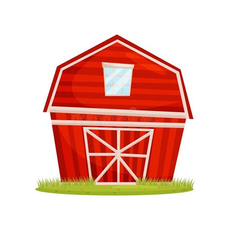 Cartoon Red Barn Stock Illustrations 2596 Cartoon Red Barn Stock