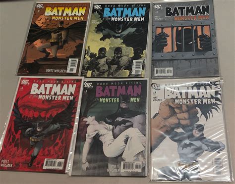 Batman Monster Men 1 6 2006 DC Comics VF NM Complete Set Run