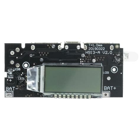Плата Powerbank з Lcd дисплеєм 2 X Usb 5В 2А фото відгуки