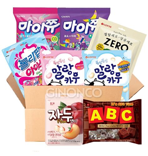 사탕세트 8종 마이쮸 말랑카우 롤리팝 자두캔디 제로젤리 초콜릿 간식 티몬