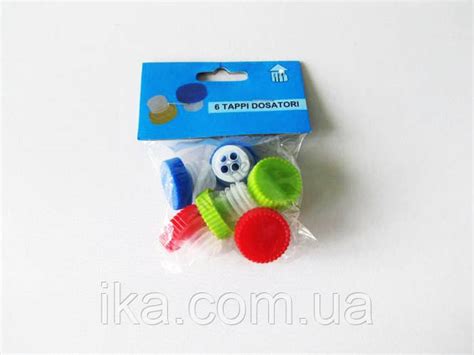 Купить Пробка для бутылки пластмассовые, в наборе 6 штук d 1,7 cm. IKA ...