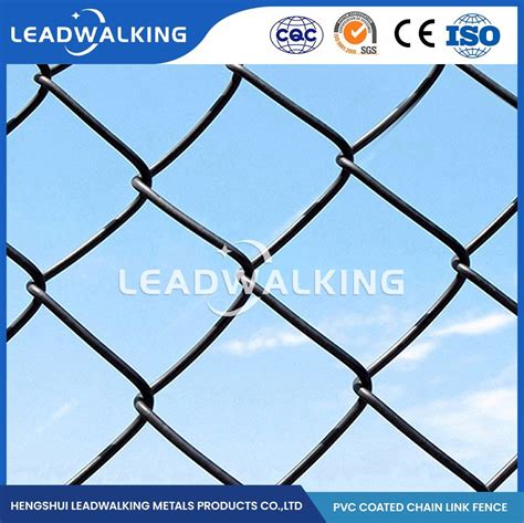 Leadwalking Slatted Chain Link Fence High Quality Galvanized 50X50