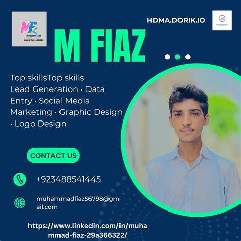 Muhammad Fiaz On Linkedin Top Skills Lead Generation • Data Entry