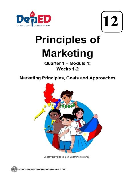 Pm Module 1 Week 12 Pdf Marketing Goal