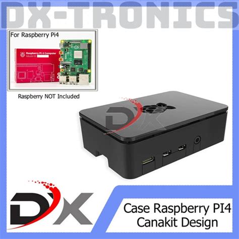Jual Case Raspberry Pi 4 Casing Oneninedesign Pi4 Canakit Abs Jakarta