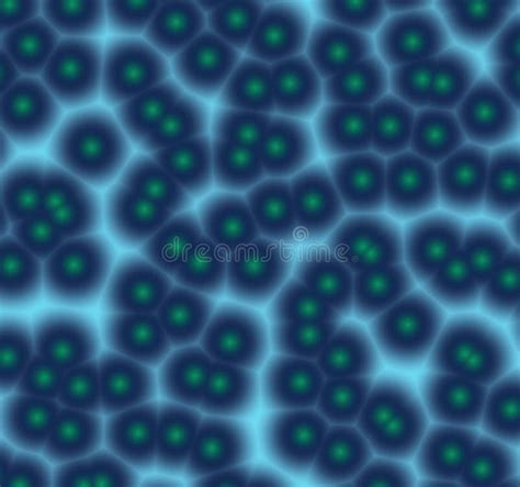 Cells Computer Generated Pattern Stock Illustration Illustration Of