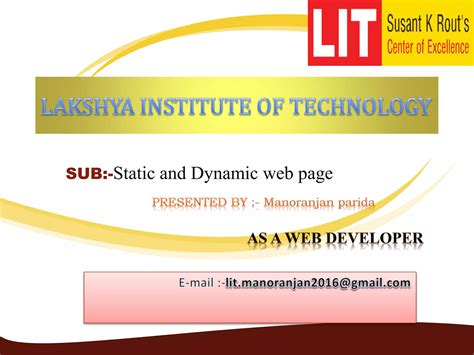 Html And Dhtml Ppt Pptx Web Design And Html Internet