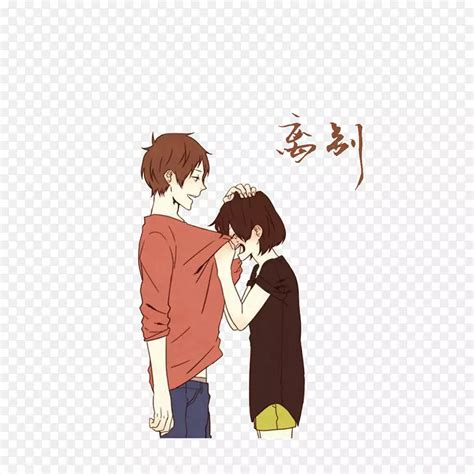拉着男孩哭不愿分别的女孩png图片素材下载图片编号7490092 Png素材网