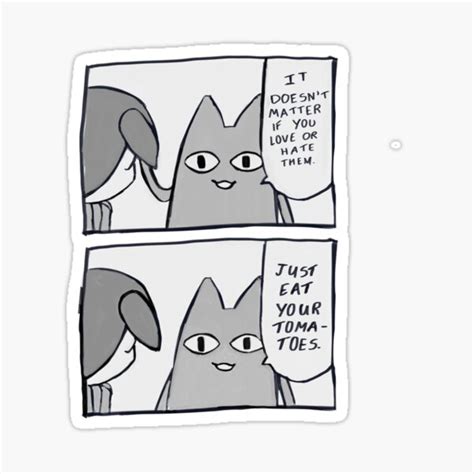 Azumanga Daioh Chiyo Dad Just Eat Your Tomatoes Sticker For Sale By