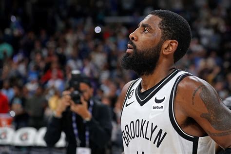 Download Kyrie Irving Nets Looking Up Wallpaper