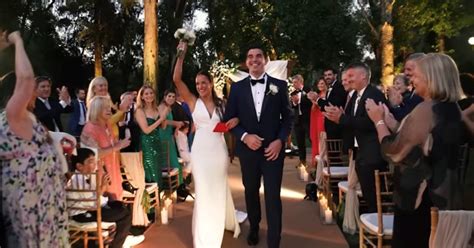 Después De Comprometerse En París 2024 Se Casaron Pablo Simonet Y Pilar Campoy Olé Ar