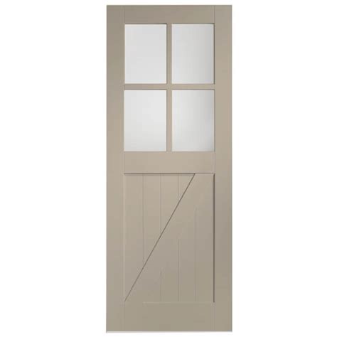 XL Joinery Cottage Painted Isabella 1 Panel 4 Lites Internal Glazed