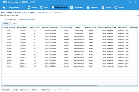 ‎how To Add A Pair To A Srdf Device Group In Emc Unisphere For Vmax