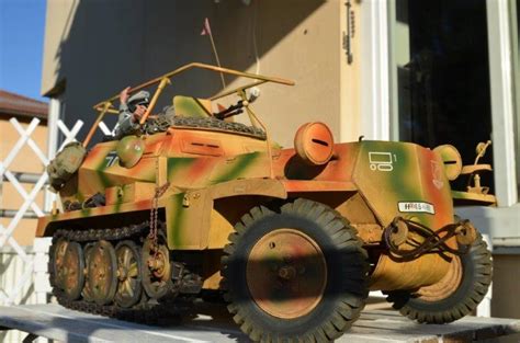 Sdkfz 250 Camouflage 3 Tons Machinegun