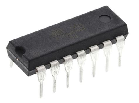 Attiny44a Pu Microchip Microchip Attiny44a Pu 8bit Avr