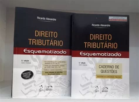 Direito Tributário Esquematizado Ricardo Alexandre Mercadolivre