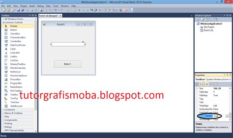 permainan properties visual basic