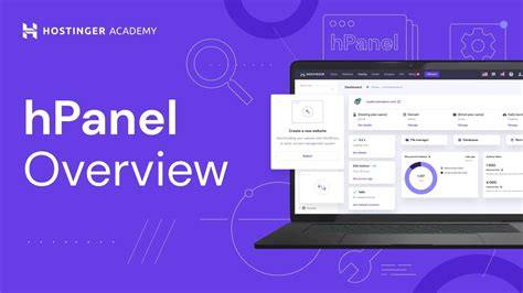 HPanel Overview A Walkthrough Of Hostinger Control Panel YouTube