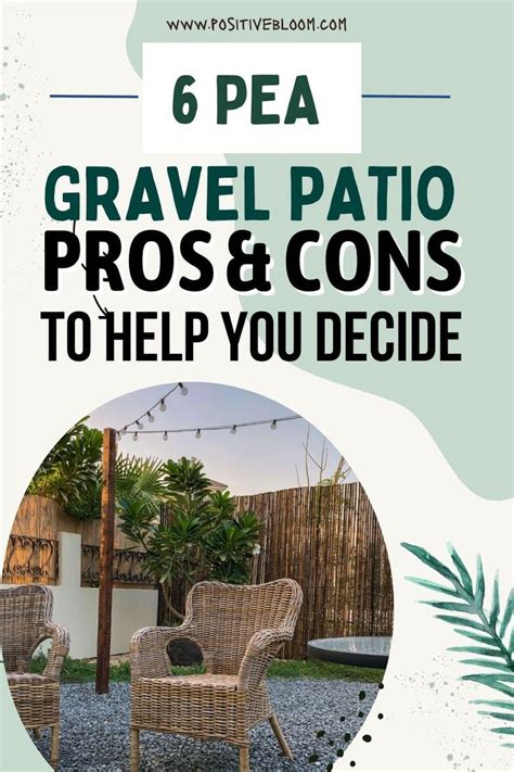 6 Pea Gravel Patio Pros And Cons To Help You Decide Pea Gravel Patio