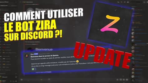 Update Comment Utiliser Le Bot Zira Sur Discord Youtube