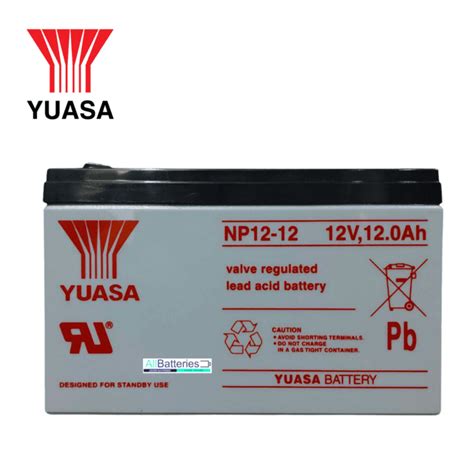 Yuasa Lead Acid Battery Np12 12 All Batteries