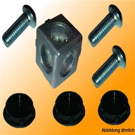 Kubus Connector 20 3d I Type Sleuf 5 Motedis