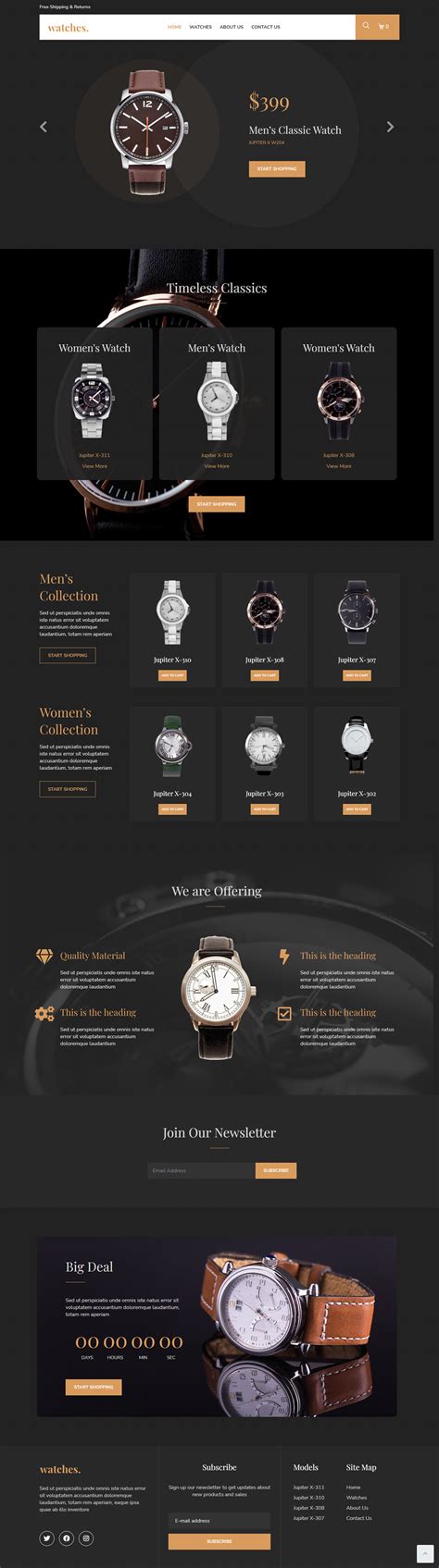 Elementor Landing Page On Behance