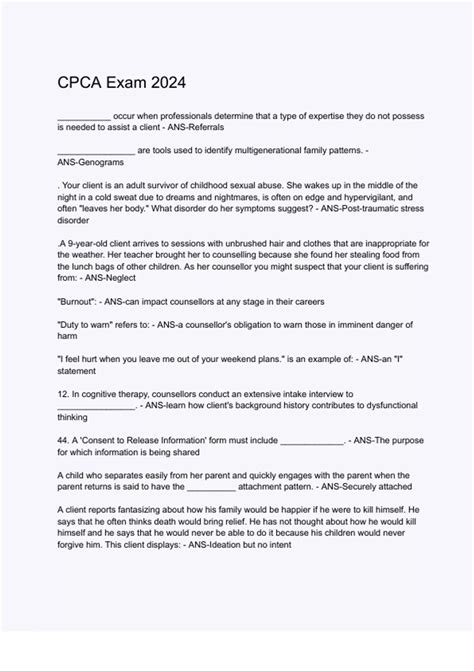 Cpca Exam 2024 Cpca Exam Questions And Answers 20242025 Latest Update 100 Verified Cma