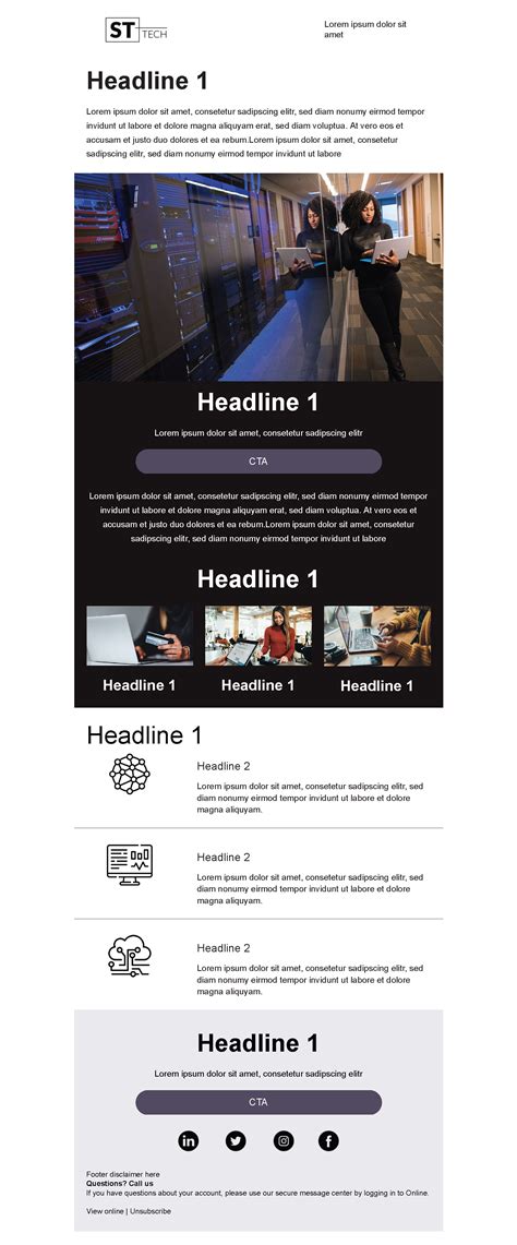 Pardot Trigger Email Template 2 Technology Stensul