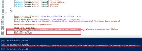 Instantly Fixed Server Relative Urls Must Start With SPWeb