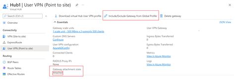 下载全局（wan 级别）或中心用户 Vpn 客户端配置文件 Azure Virtual Wan Microsoft Learn