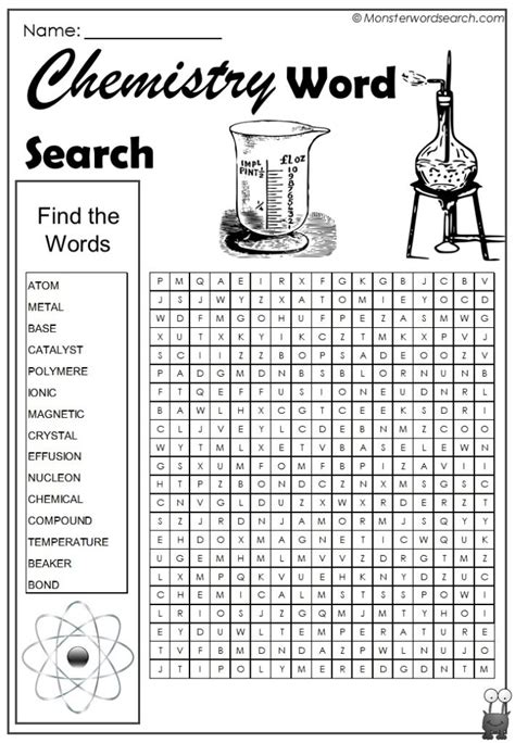 Chemistry Word Search
