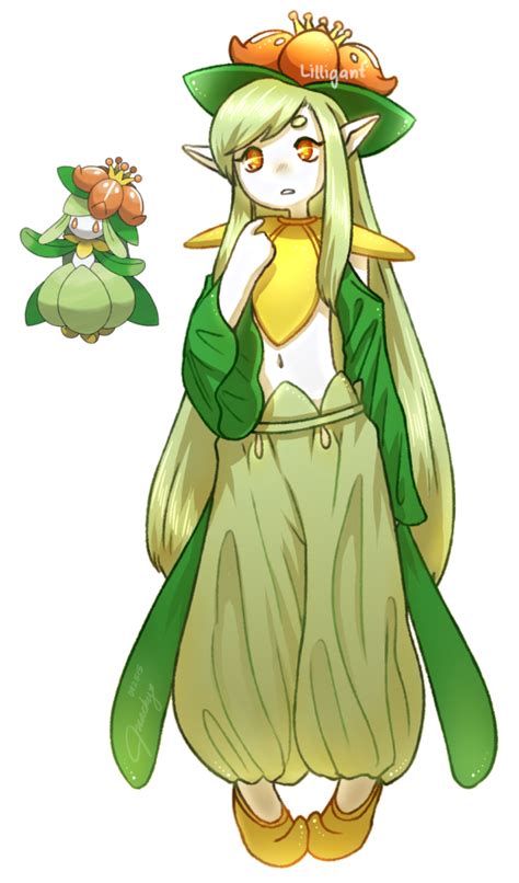 Lilligant Pokemon Pictures Pokemon Gijinka Pokemon Comics