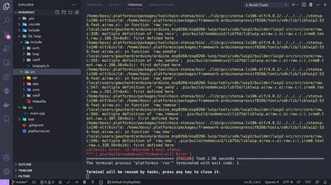 Multiple Definitions Issue Martin Ger Lwip Nat Arduino GitHub