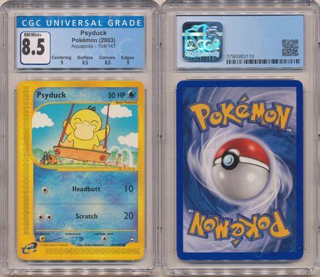 Psyduck All Graded Non English TrollAndToad