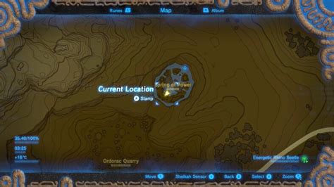 Breath Of The Wild All Memory Locations Gamepur