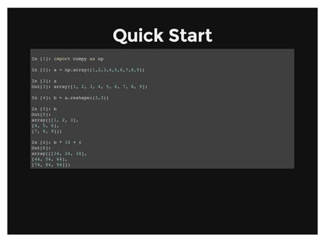 Introduction To Numpy Pdf
