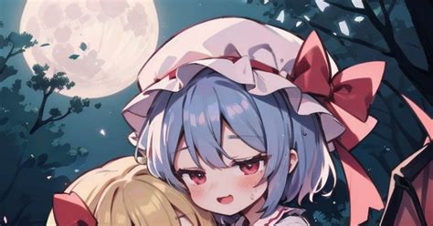 フランドール・スカーレット フランちゃんとレミリアさん ろっきゅんのイラスト Pixiv