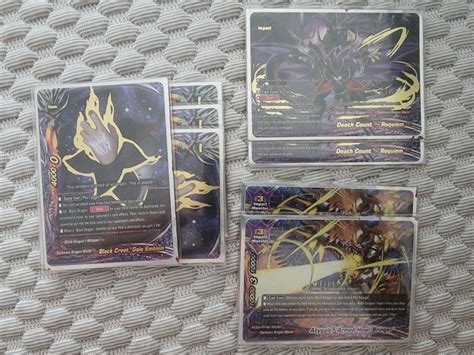 Future Card Buddyfight Darkness Dragon World Abygale Set Deck Wts
