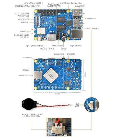 RK Based Raspberry Pi Clone Starts At Circuit Cellar