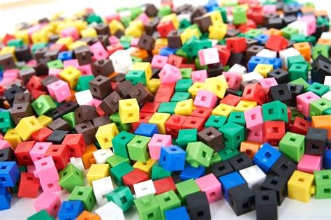 Interlocking Building Block Cubes Buy Pulsbery Plastic Smart Cubes
