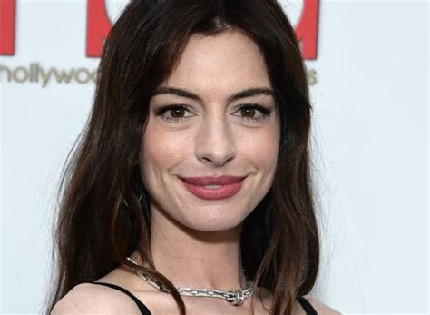Anne Hathaway Talks About Aging And Backward Compliments