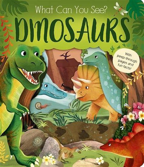 What Can You See Dinosaurs By Dee Costello Board Book 9781801048330