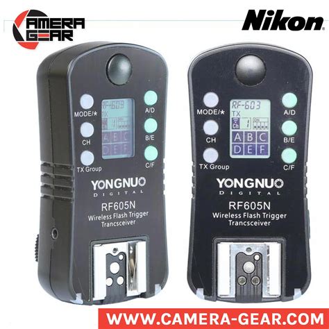 Yongnuo RF N Flash Radio Triggers For Nikon Camera Gear