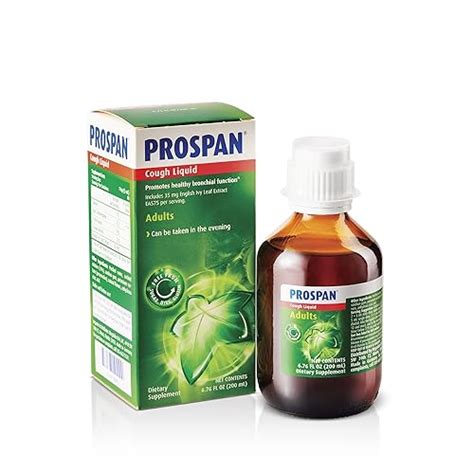 Prospan Cough Syrup Mucus With Proprietary English Ivy Leaf Extract
