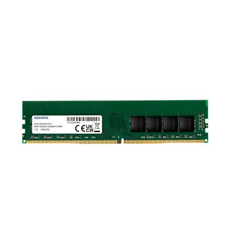 Memoria 8gb Ddr4 3200mhz Adata Micro Office Informática