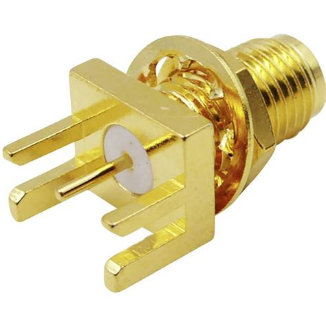 Sma Konektor Zásuvka Vstavateľná Vertikálna Tru Components 50 Ω 1 Ks