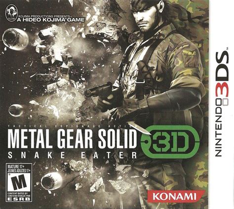 Metal Gear Solid Snake Eater 3d 2012 Mobygames