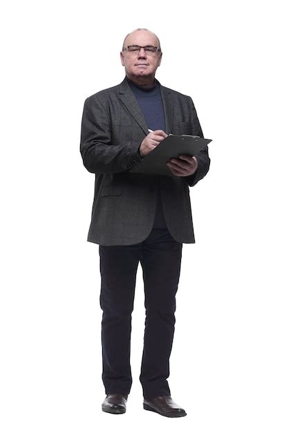 Hombre De Negocios En Pleno Crecimiento Haciendo Entradas En El
