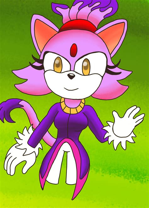 Blaze The Cat Doodle By Bluespeedsfan92 On Deviantart